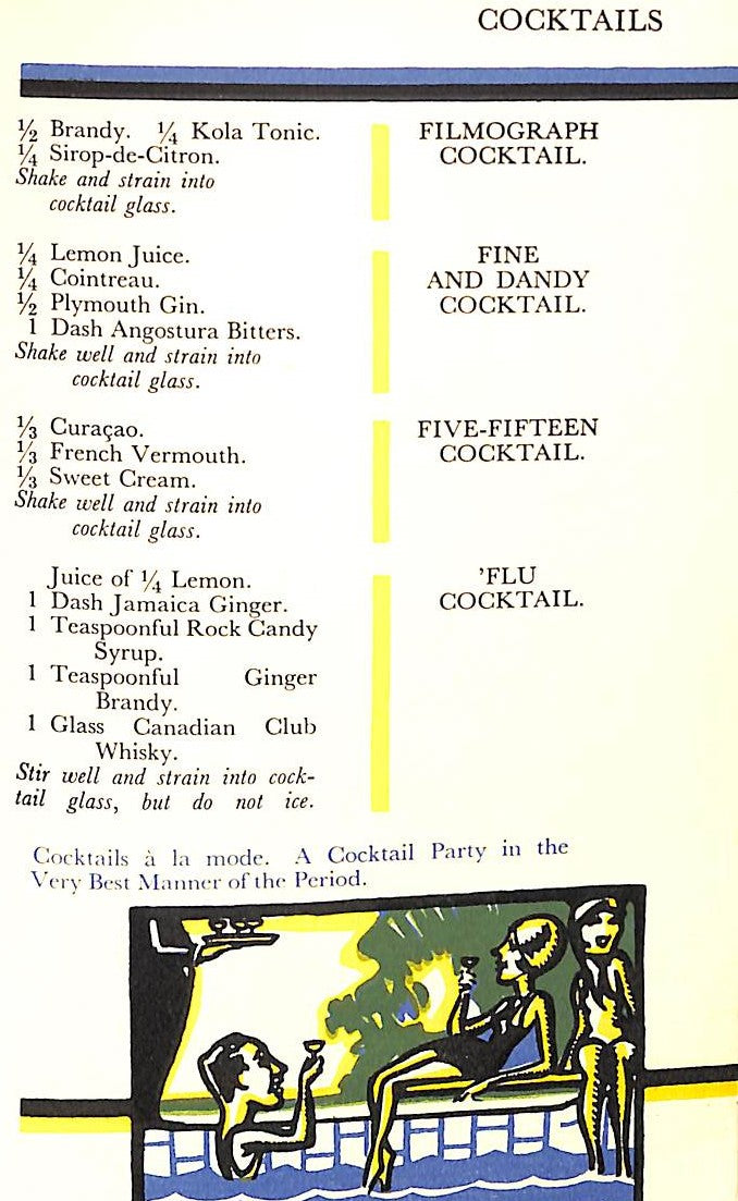 "The Savoy Cocktail Book" CRADDOCK, Harry