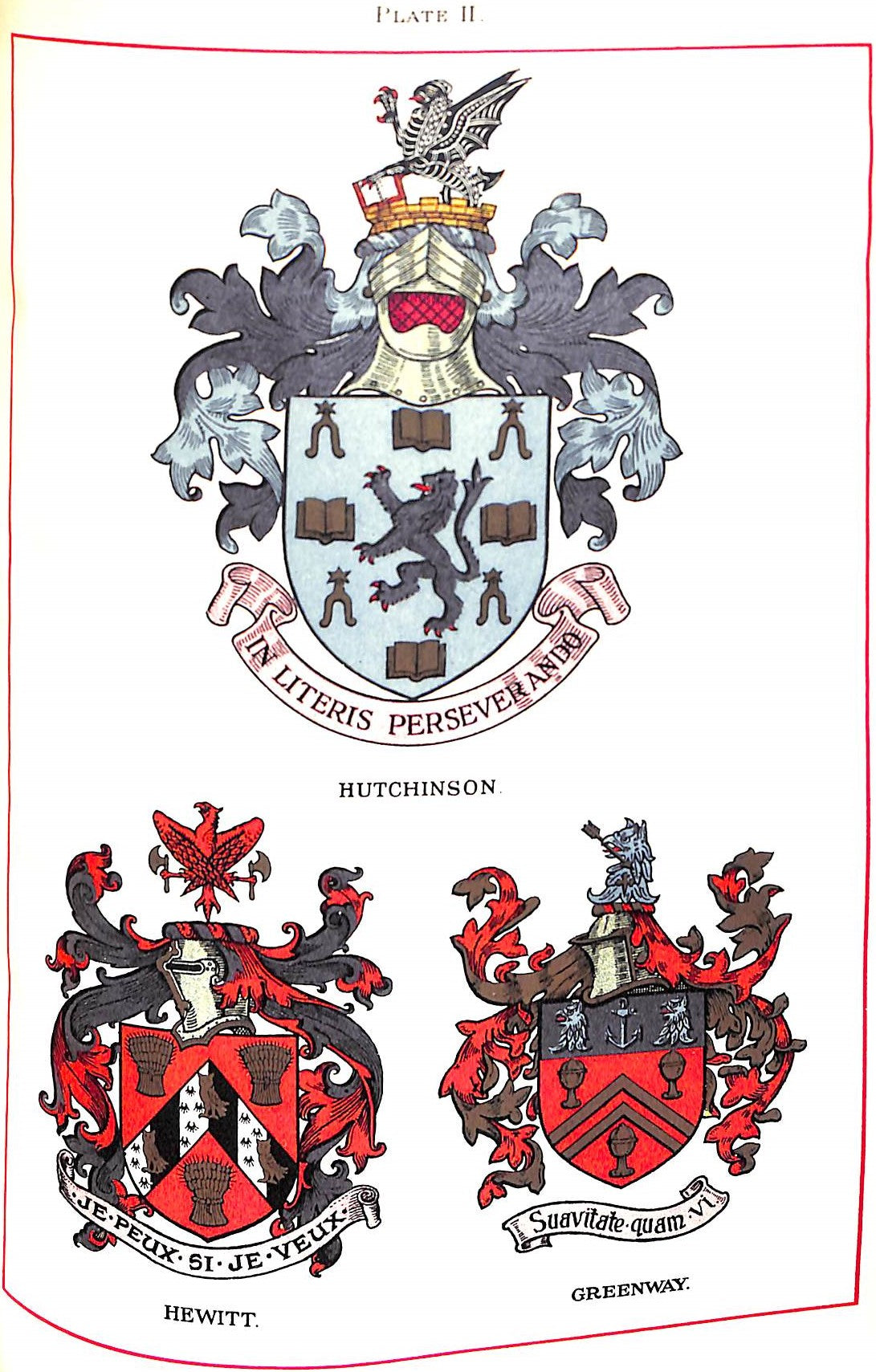 "Armorial Families A Directory Of Gentlemen Of Coat-Armour" 1929 FOX-D
