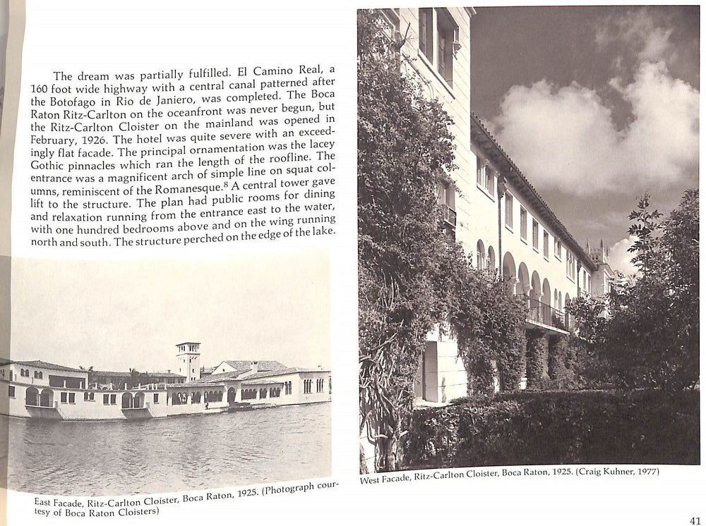 "Addison Mizner: Architect of Dreams and Realities" 1977