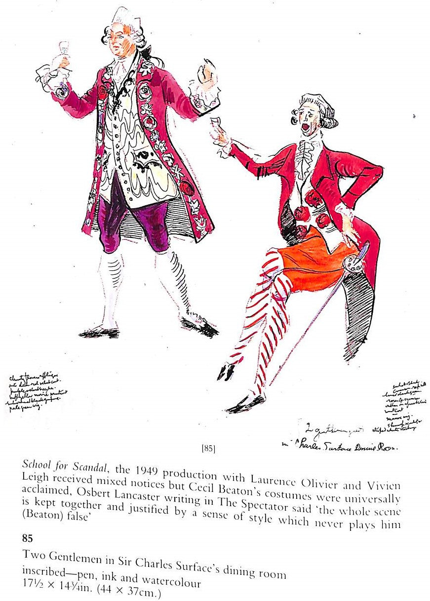 "Cecil Beaton: Stage And Costume Designs, Portraits Fashion Drawings A