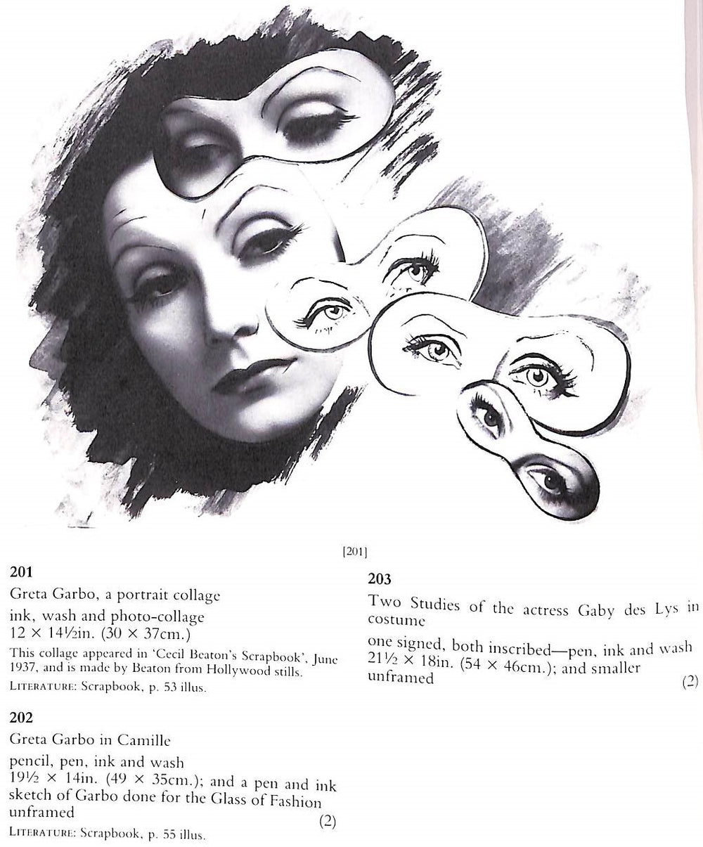 "Cecil Beaton: Stage And Costume Designs, Portraits Fashion Drawings A