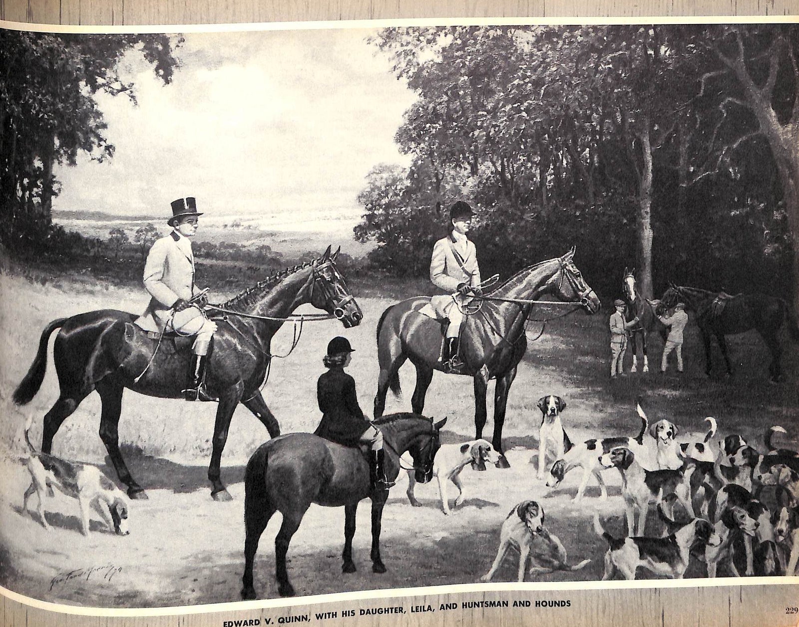 "Portraitures Of Horses" 1952 MORRIS, George Ford (SOLD)