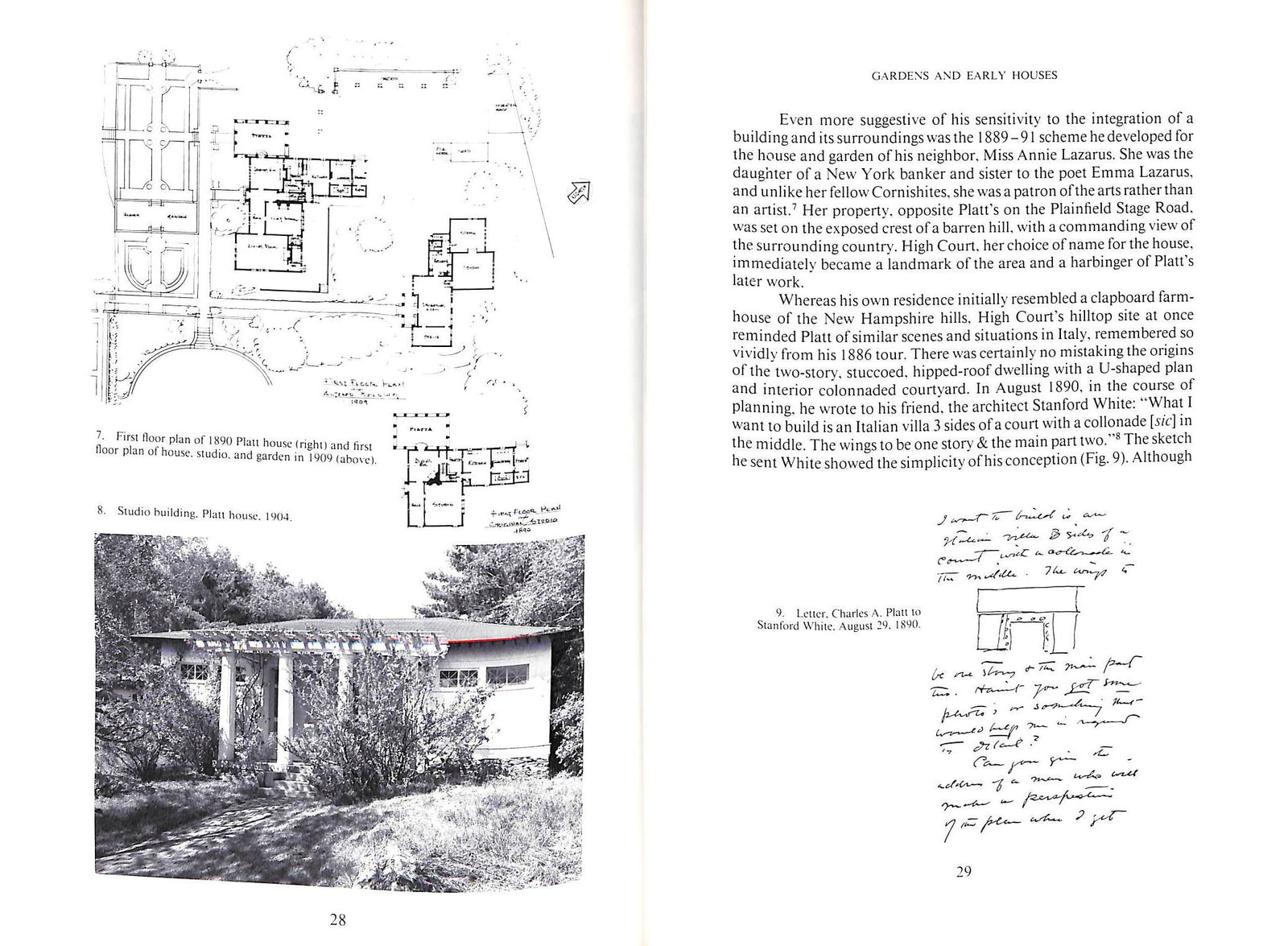 "Charles A. Platt: The Artist As Architect" 1985 MORGAN, Keith N. (SOL