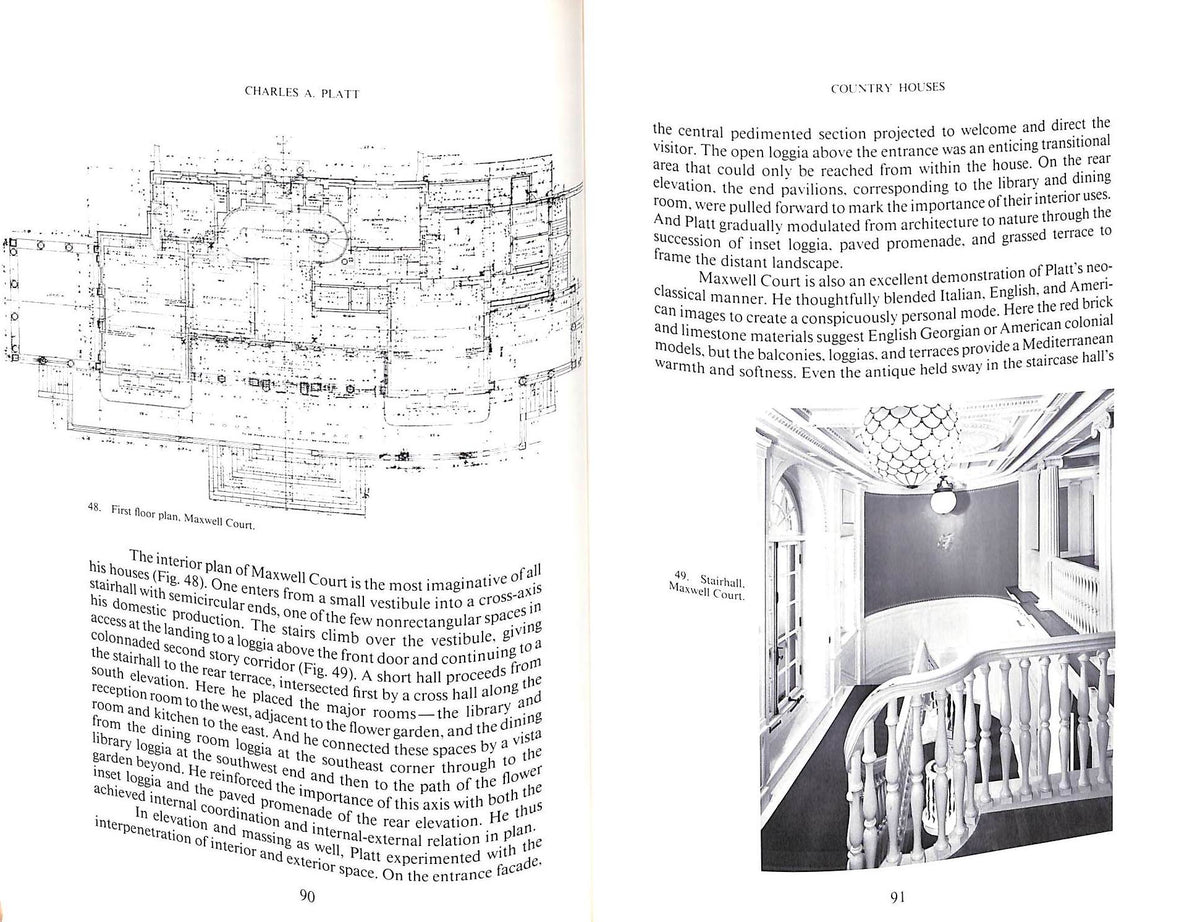 "Charles A. Platt: The Artist As Architect" 1985 MORGAN, Keith N. (SOL