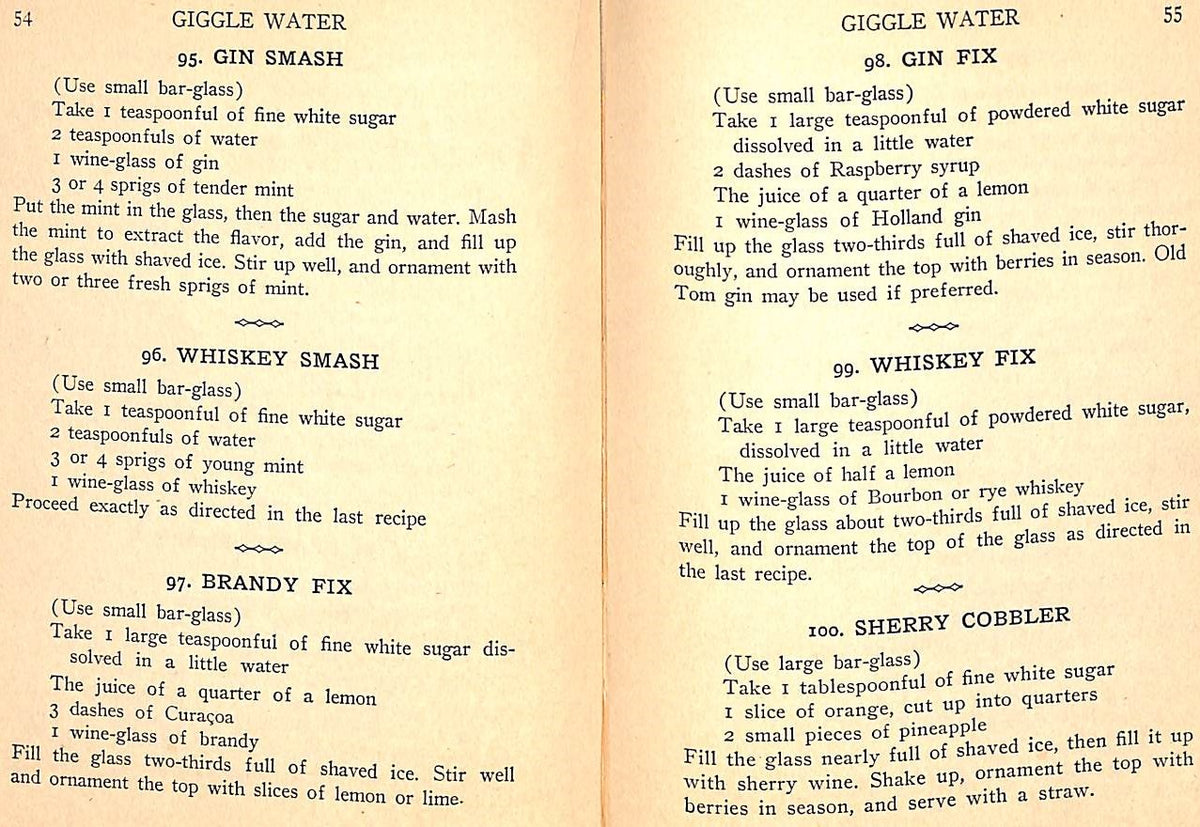 "Giggle Water" 1928 WARNOCK, Charles S.