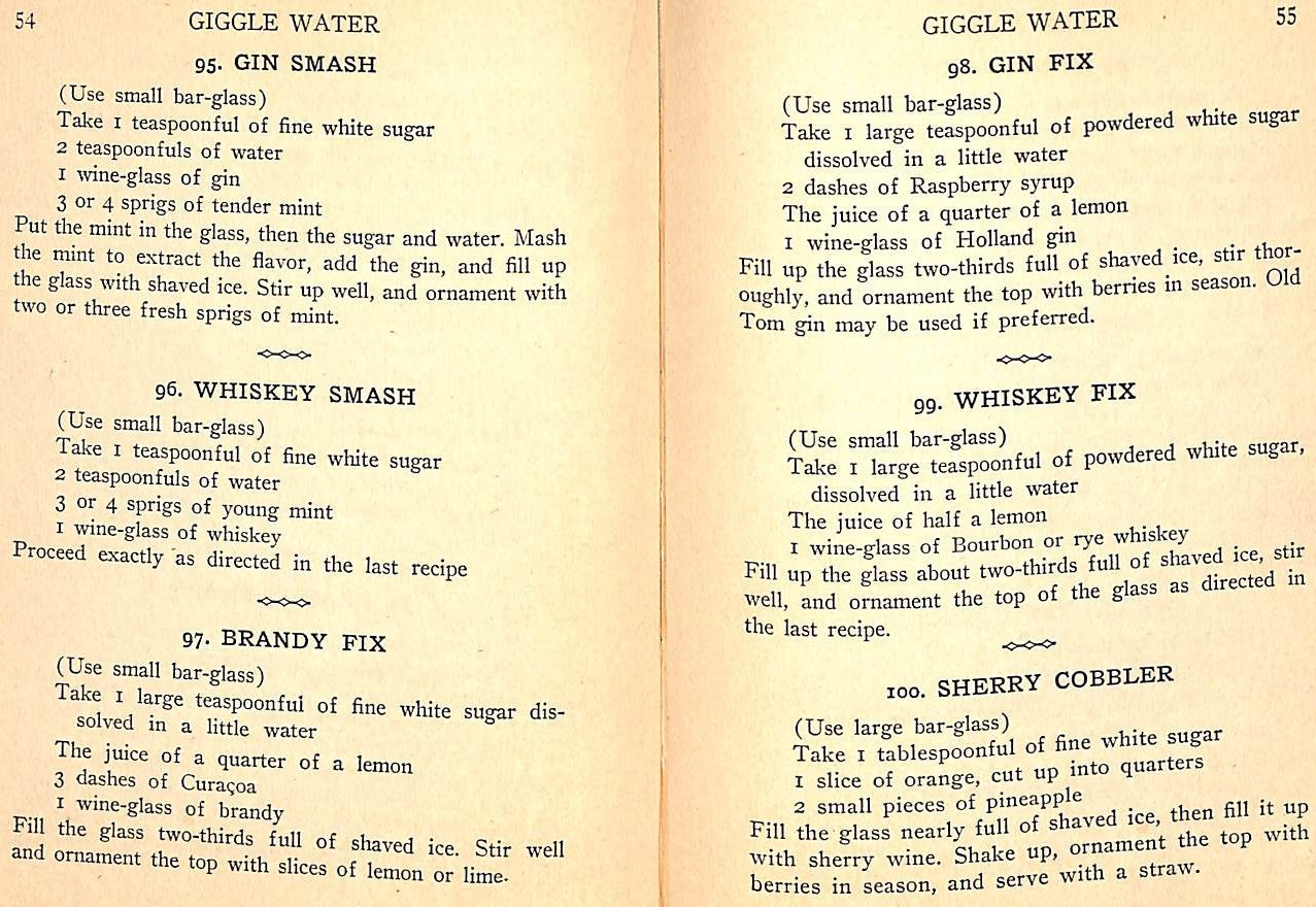 "Giggle Water" 1928 WARNOCK, Charles S.