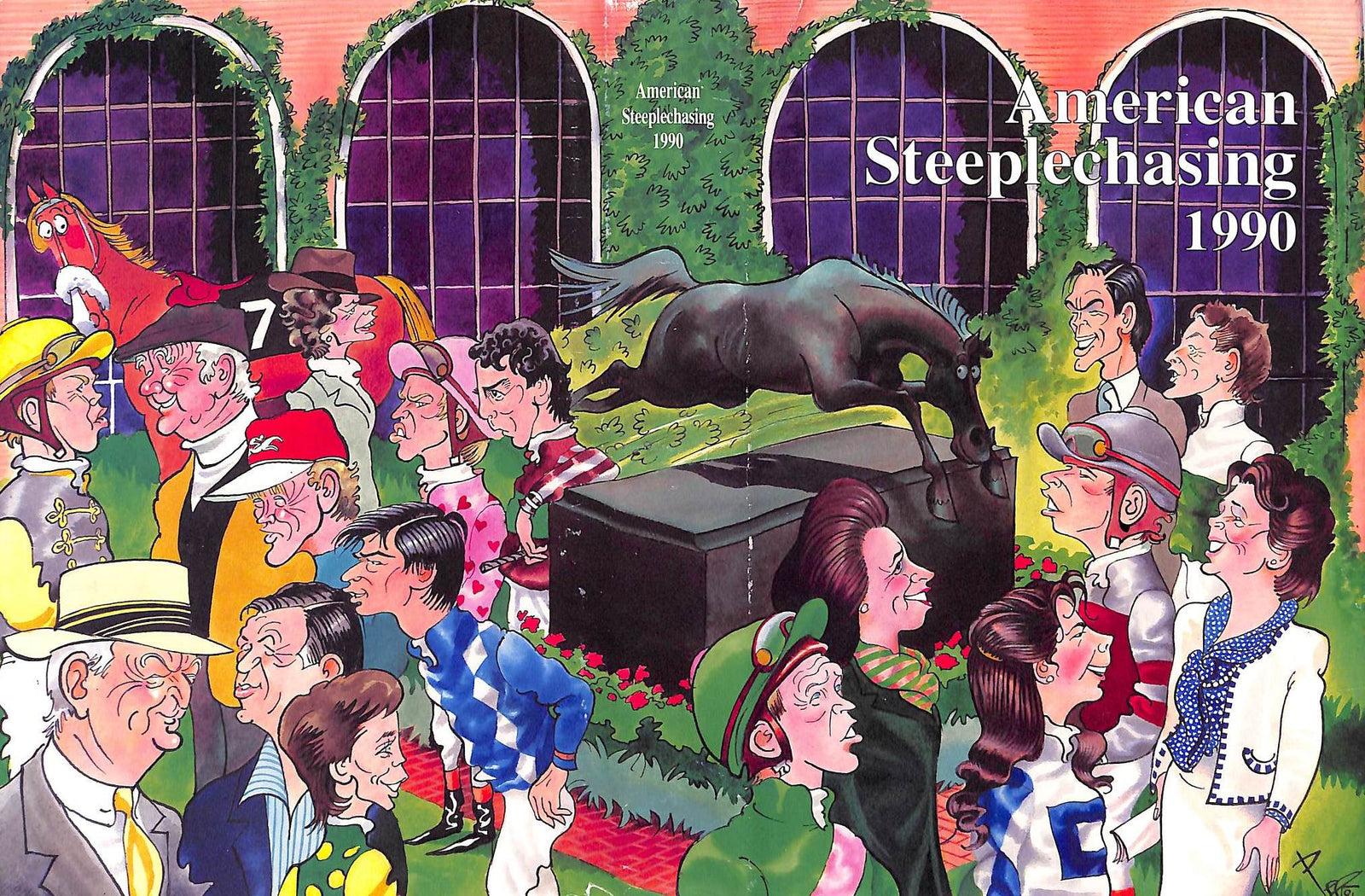 "American Steeplechasing 1990" 1990 COLGAN, Charles T. [editor]