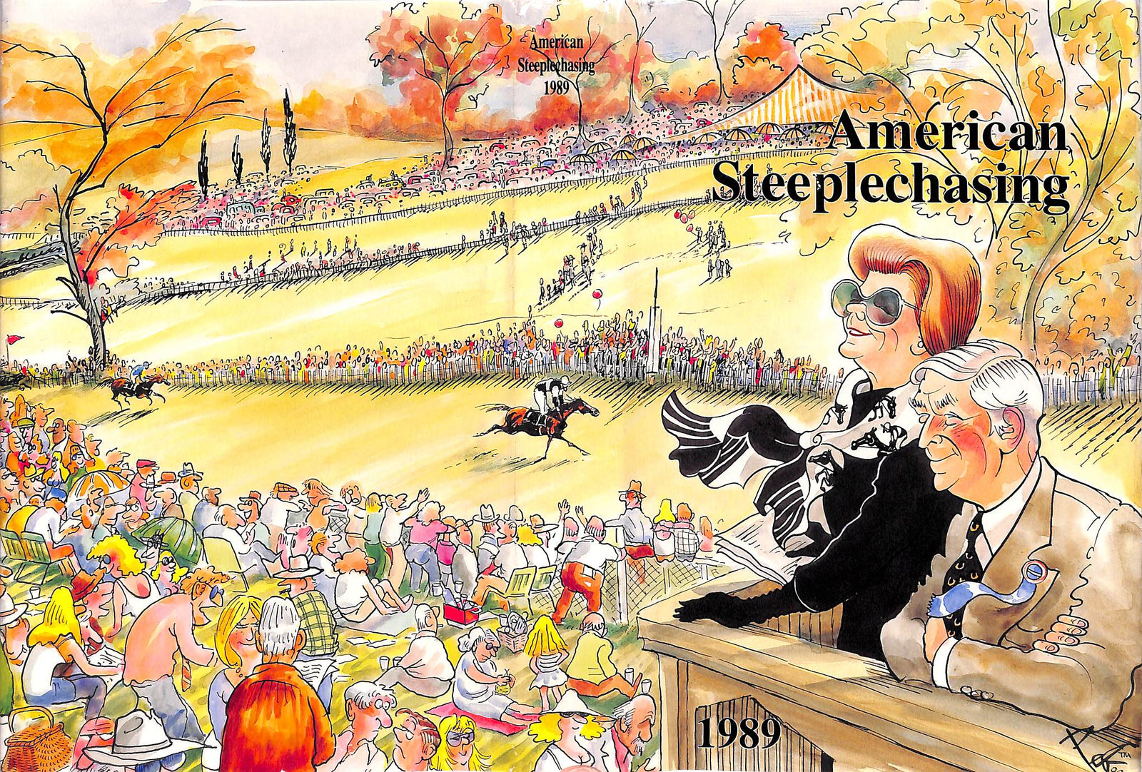 "American Steeplechasing 1989" 1989 COLGAN, Charles T. [editor]