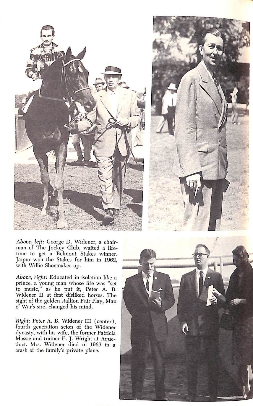 "Their Turf: America's Horsey Set & Its Princely Dynasties" 1973 LIVIN