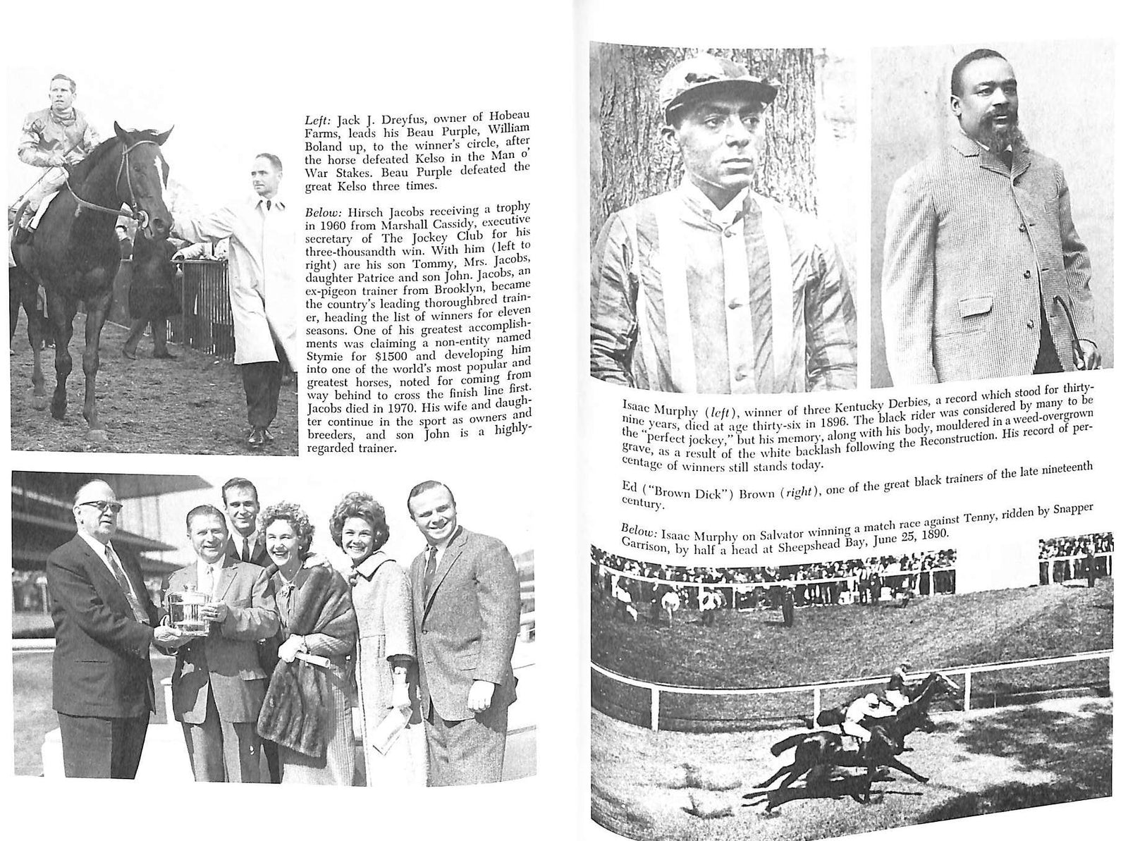 "Their Turf: America's Horsey Set & Its Princely Dynasties" 1973 LIVIN