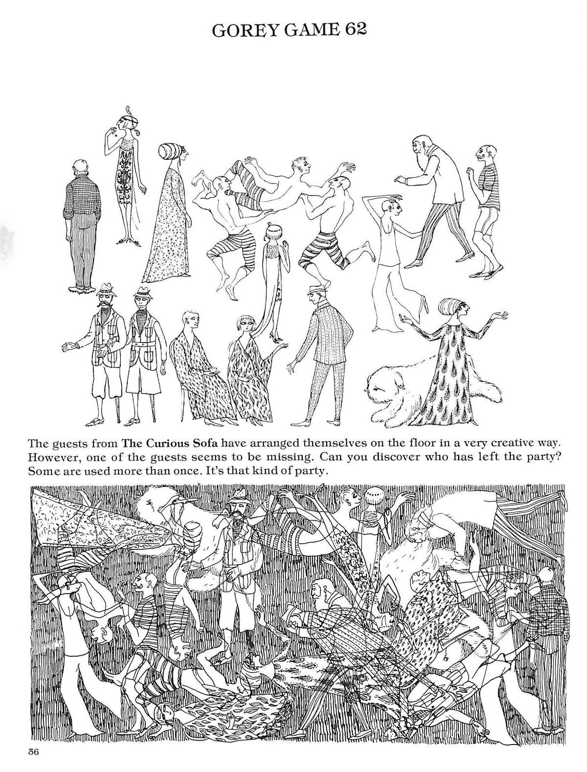 "Gorey Games: Based On The Works Of Edward Gorey" 1979 (SOLD)