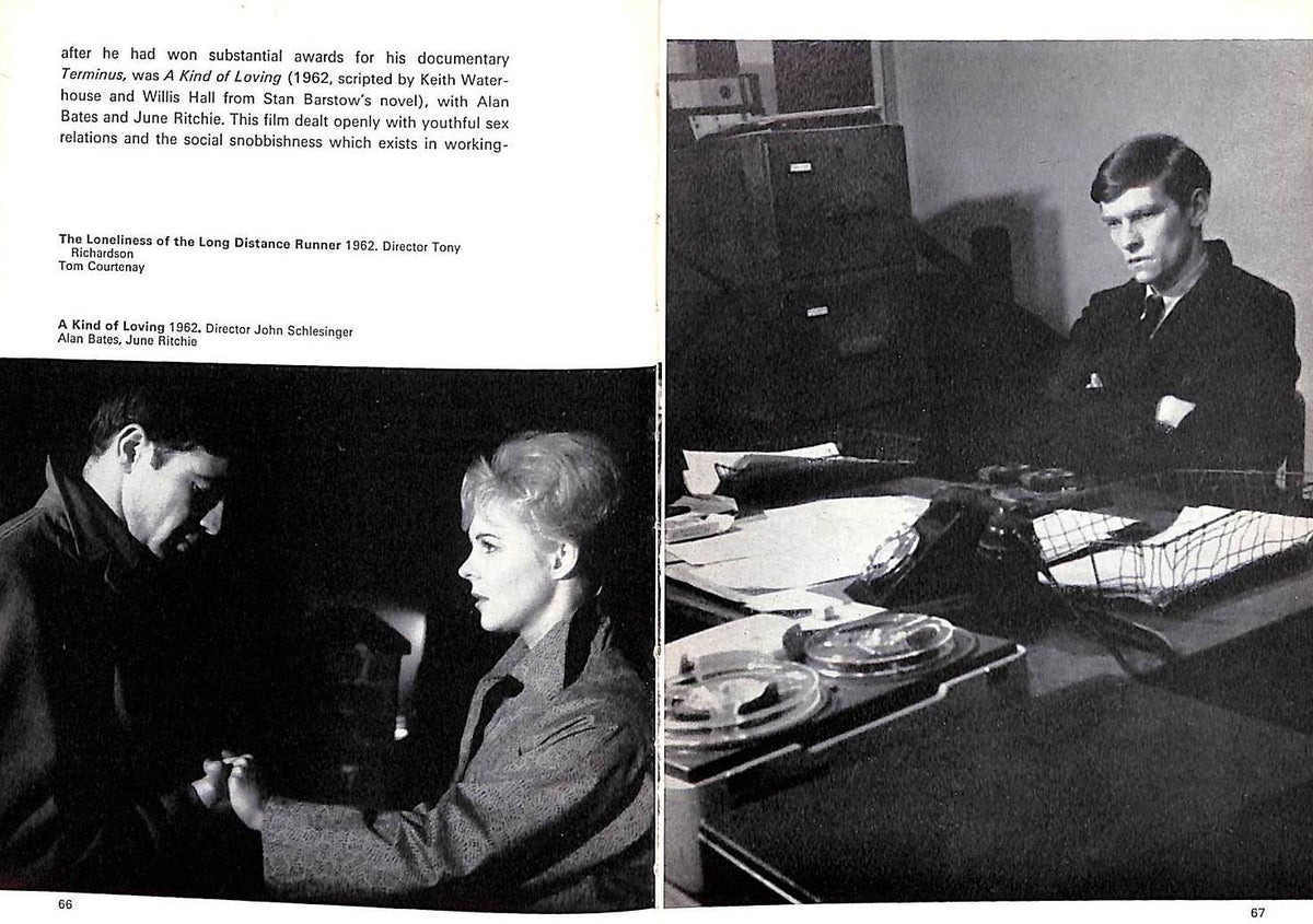 "New Cinema In Britain" 1969 MANVELL, Roger