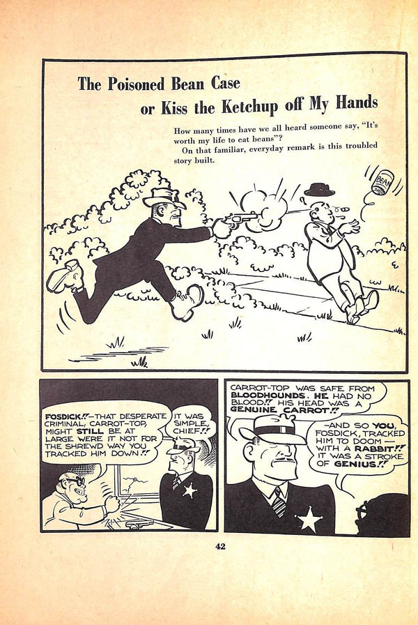 "Fearless Fosdick .. His Life And Deaths" 1956 CAPP, Al