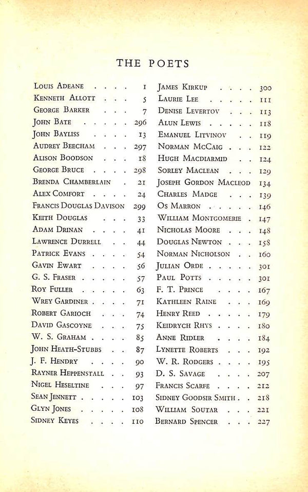 "New British Poets An Anthology" 1949 REXROTH, Kenneth [edited by]