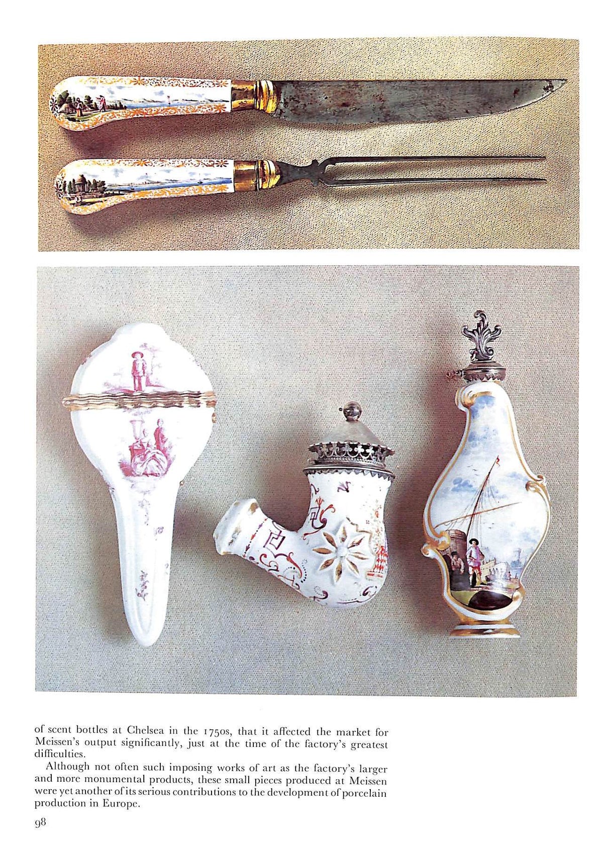 "Antique Porcelain In Color: Meissen" 1971 MORLEY-FLETCHER, Hugo