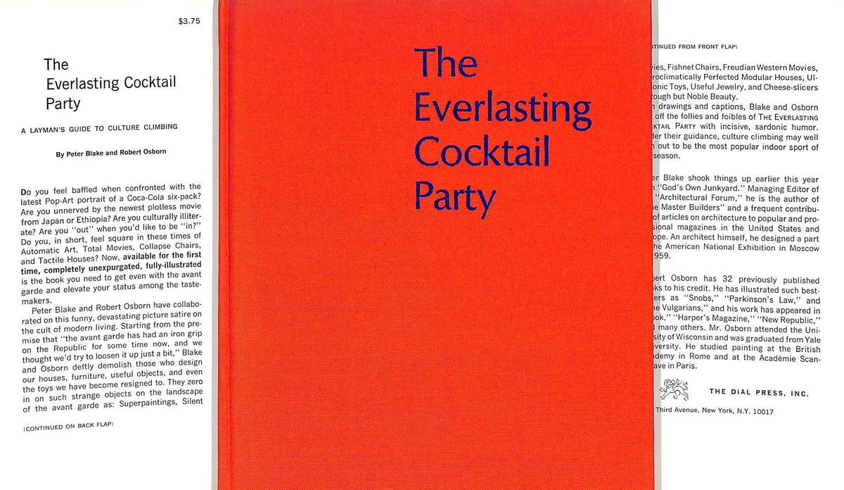 "The Everlasting Cocktail Party A Layman's Guide To Culture Climbing"