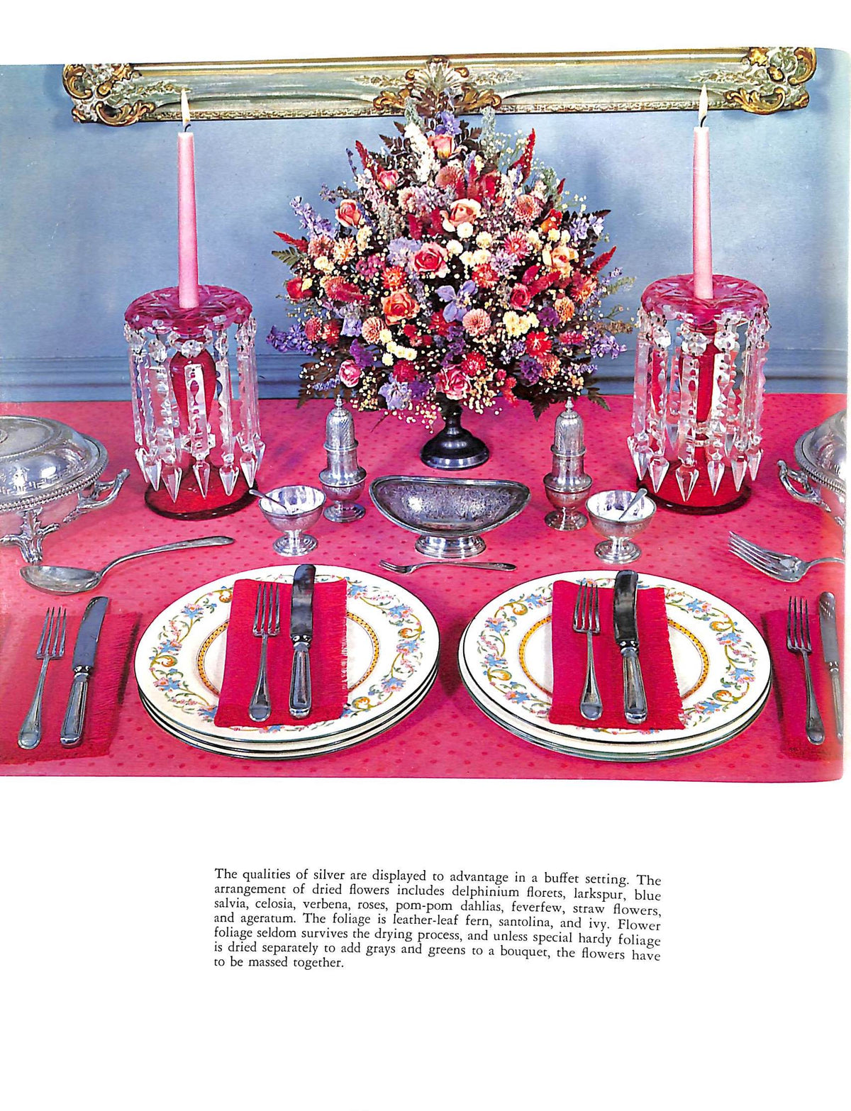 "Table Settings, Entertaining, And Etiquette A History And Guide" ROBE