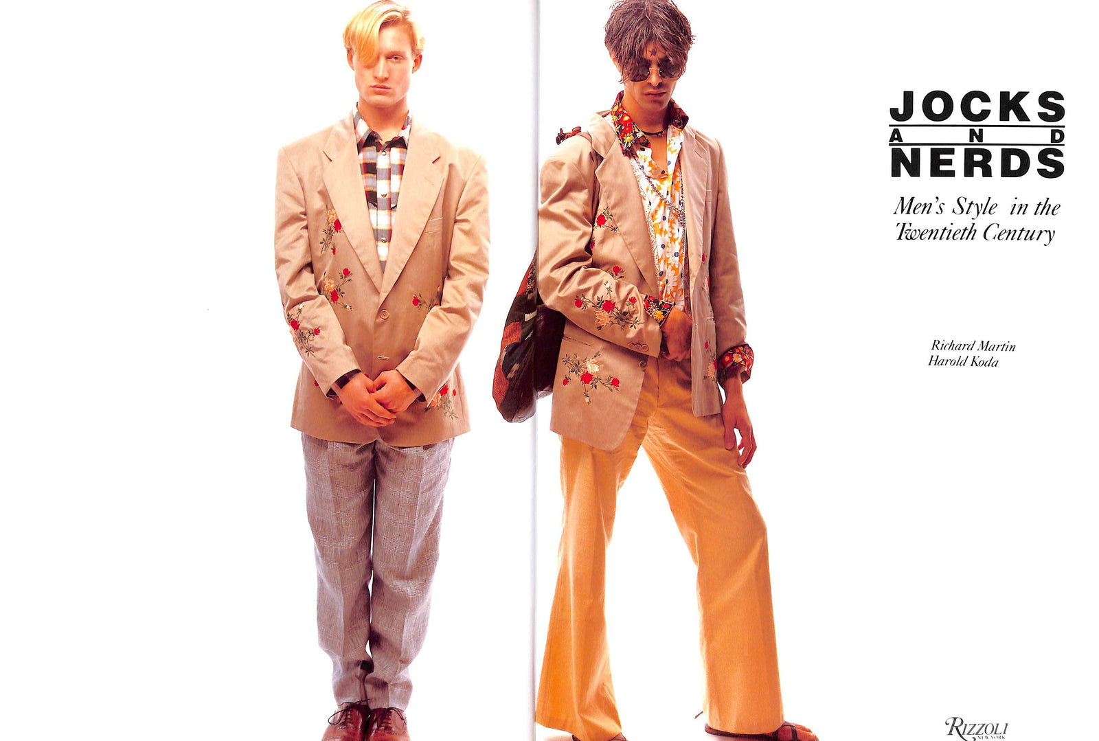 "Jocks And Nerds: Men's Style In The Twentieth Century" 1988 MARTIN, R