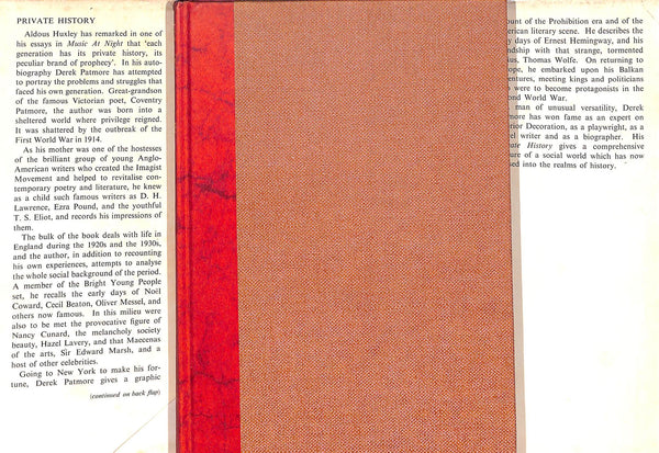 "Private History" 1960 PATMORE, Derek