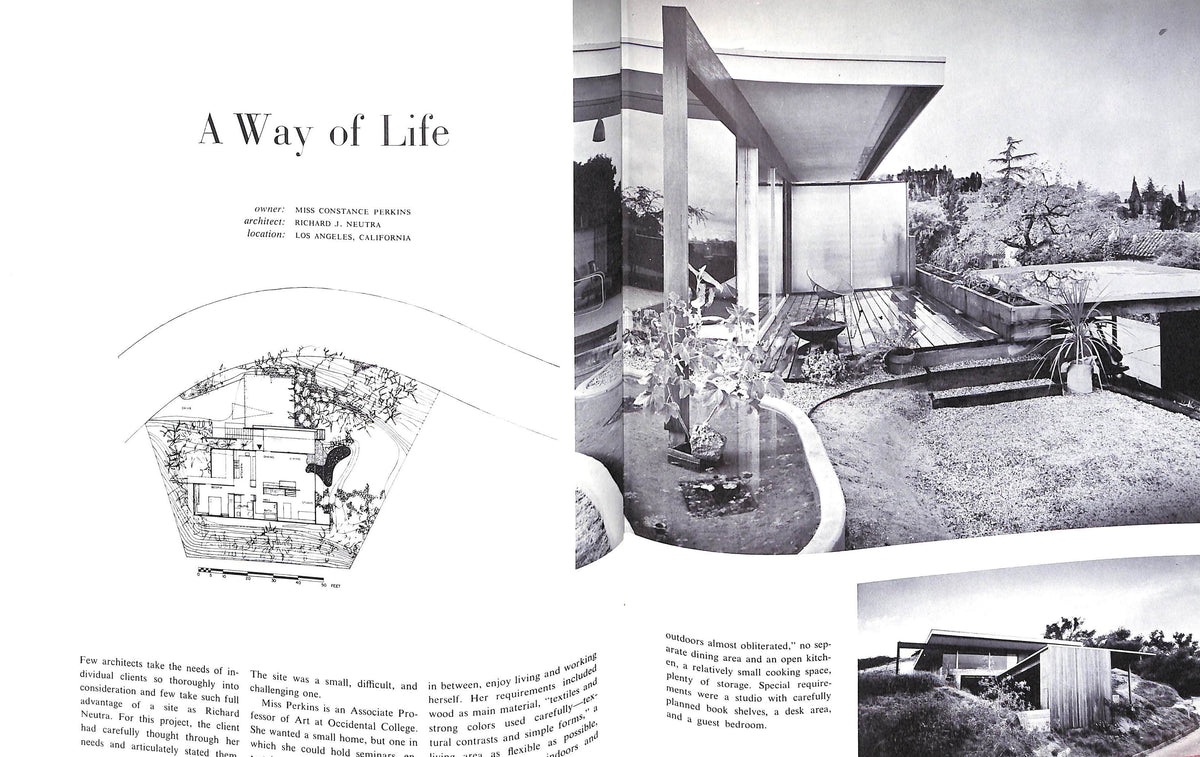 "Contemporary Houses Evaluated By Their Owners" 1961 CREIGHTON, Thomas