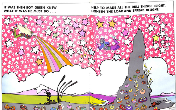 "The Peter Max Land Of Red" 1970 MOORE, Melody