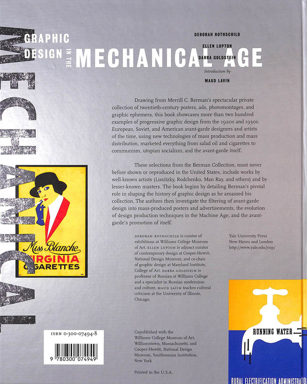 "Graphic Design In The Mechanical Age" 1998 BERMAN, Merrill C. ROTHSCH