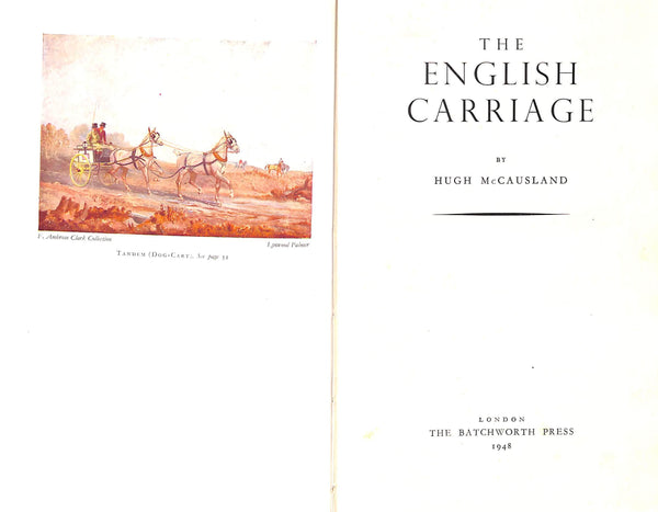 "The English Carriage The Story Of English Carriages And Coaches From