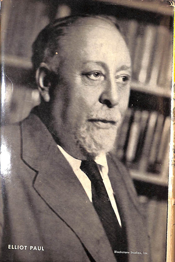 "Murder On The Left Bank" 1951 PAUL, Elliot