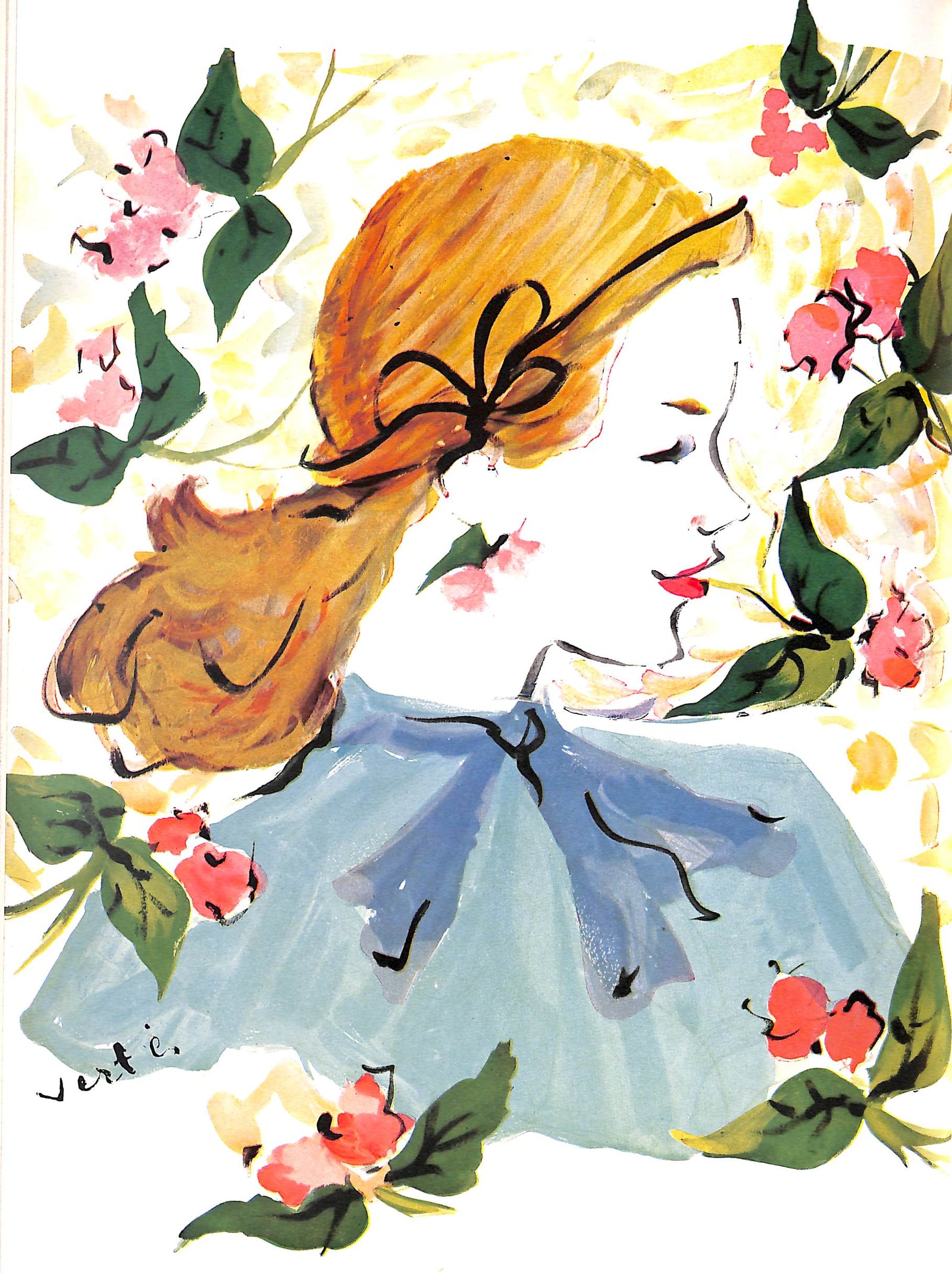 "Art And Fashion" 1944 VERTES, Marcel