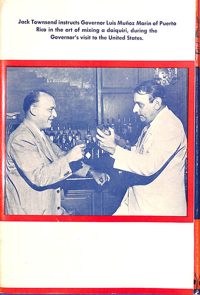 "The Bartender's Book" 1951 TOWNSEND, Jack and MCBRIDE, Tom Moore