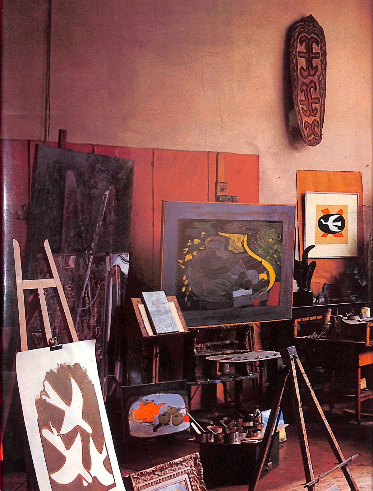 "The Artist In His Studio" 1988 LIBERMAN, Alexander (INSCRIBED)