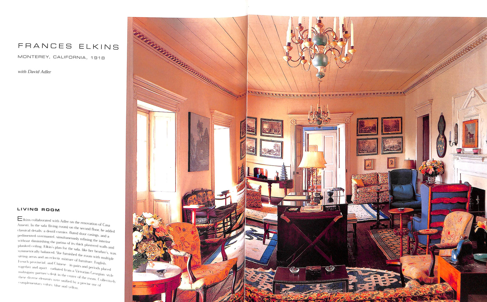 "Frances Elkins Interior Design" 2005 SALNY, Stephen M.