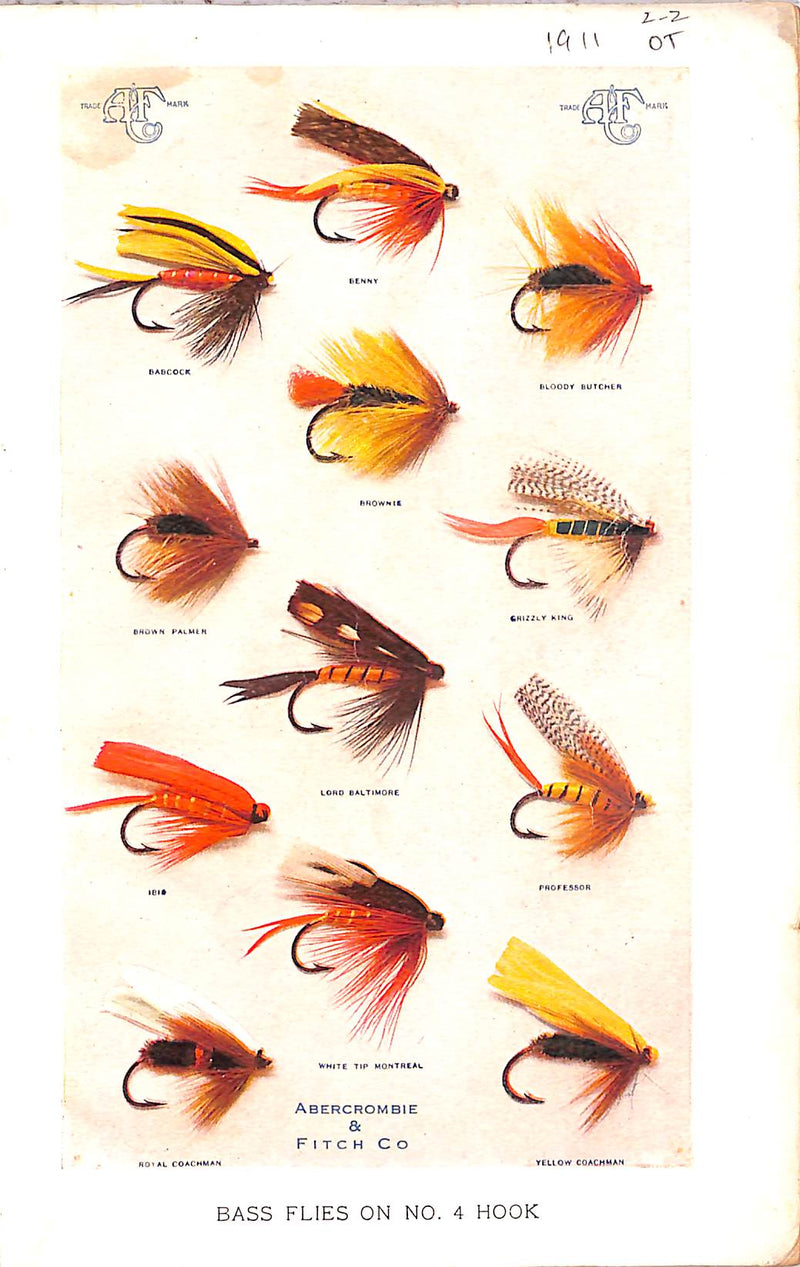"Abercrombie & Fitch Fishing Tackle 1911 Catalog"