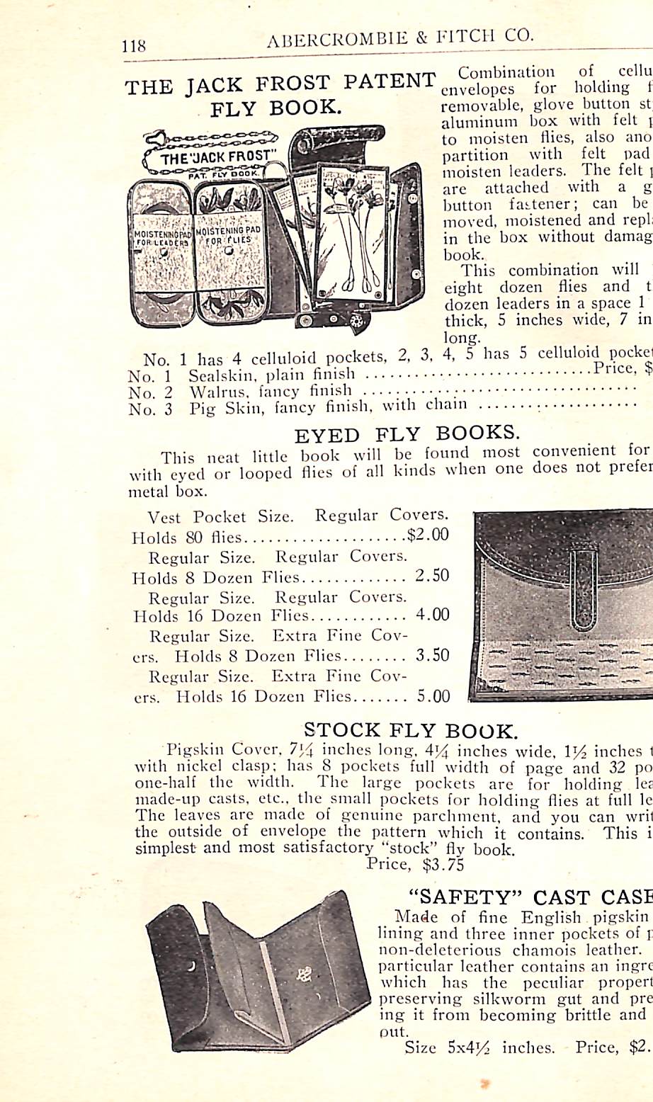 "Abercrombie & Fitch Fishing Tackle 1911 Catalog"