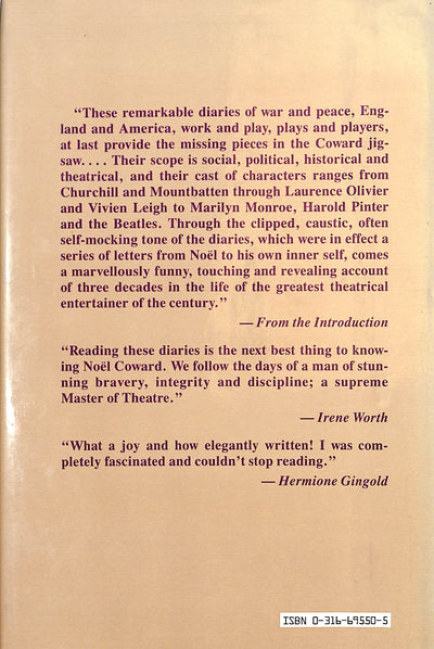 "The Noel Coward Diaries" 1982 PAYN, Graham and MORLEY, Sheridan [edit