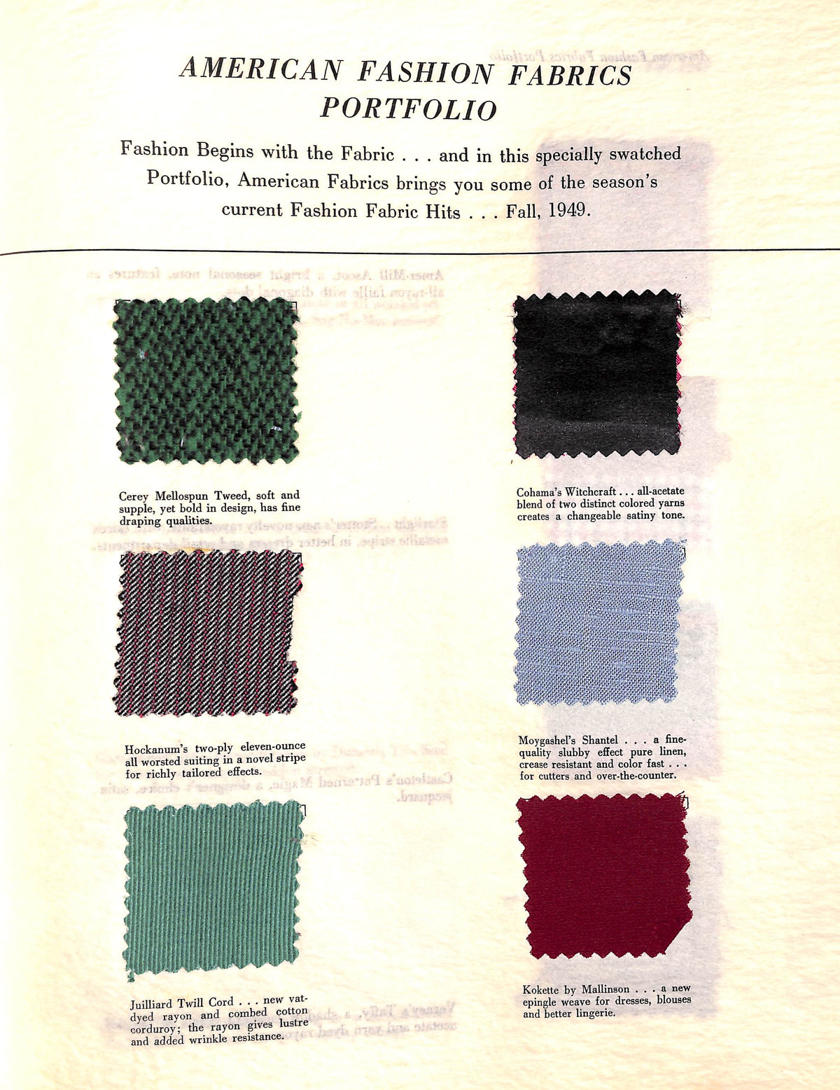 American Fabrics Number 10 2nd Quarter 1949