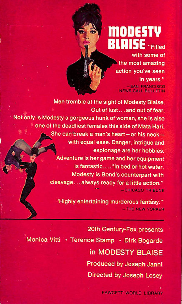 "Modesty Blaise" 1965 O'DONNELL, Peter