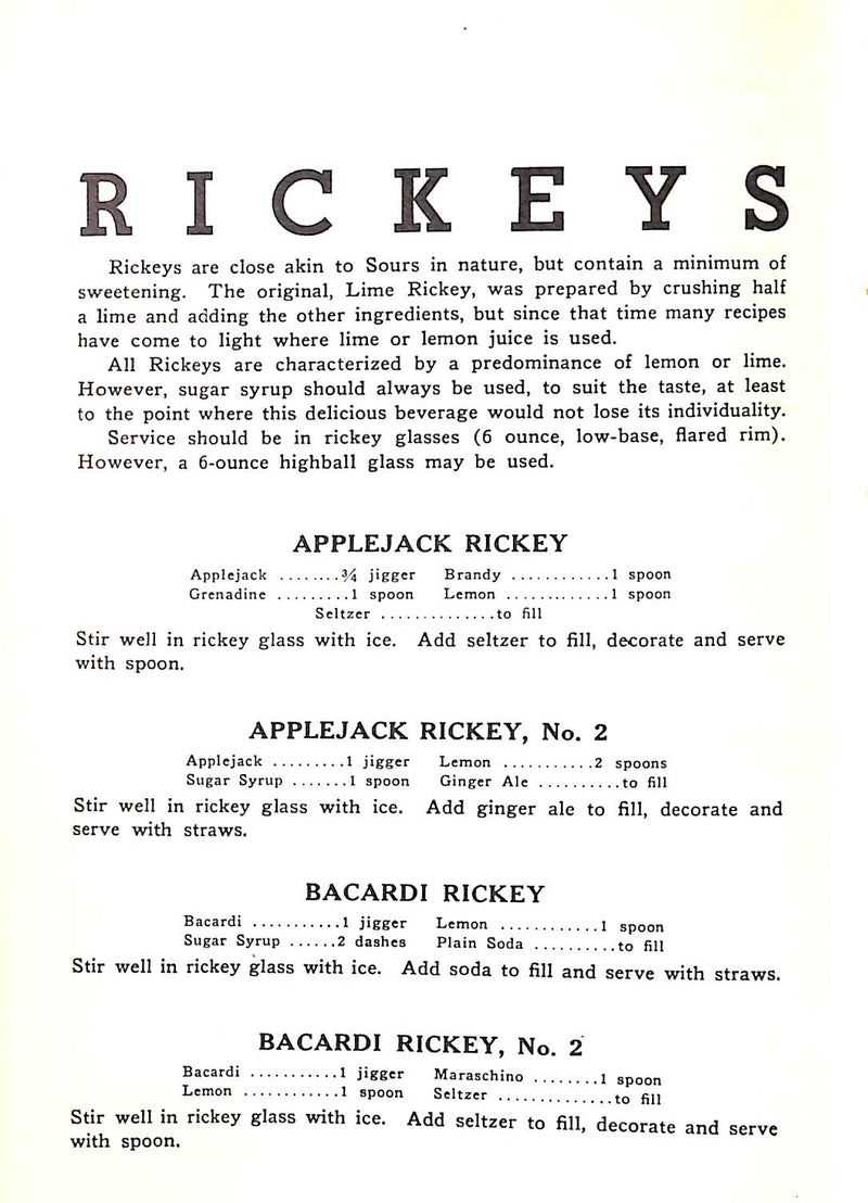 "World Drinks And How To Mix Them" 1934 BOOTHBY'S, "Cocktail Bill"
