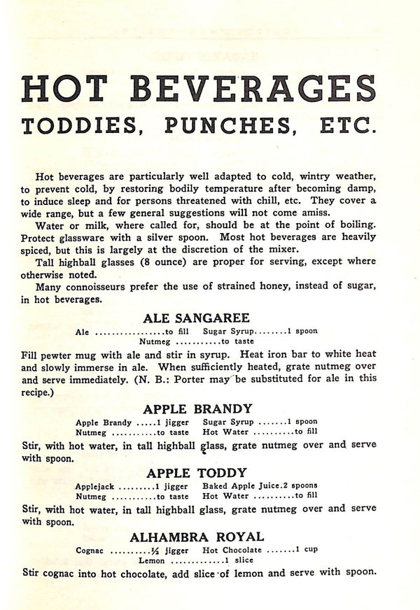 "World Drinks And How To Mix Them" 1934 BOOTHBY'S, "Cocktail Bill"