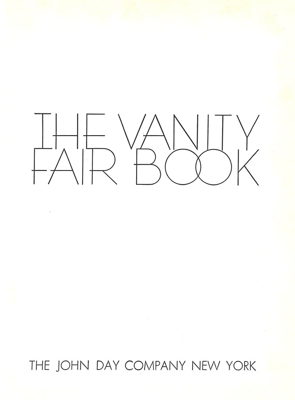 "The Vanity Fair Book" 1931