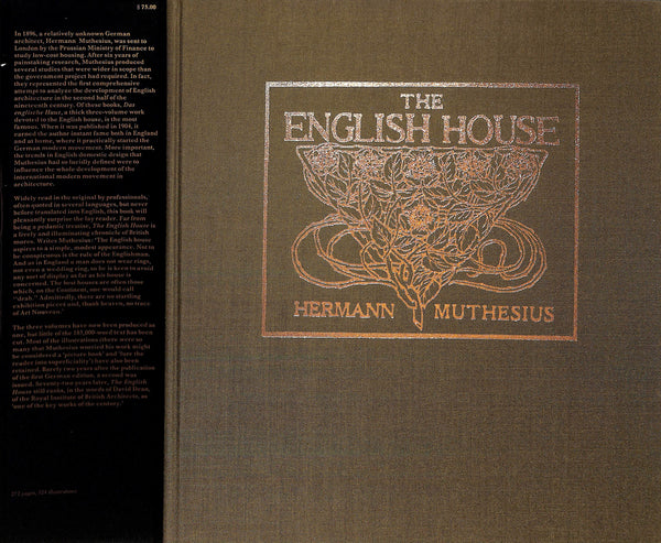 "The English House" 1979 MUTHESIUS, Hermann
