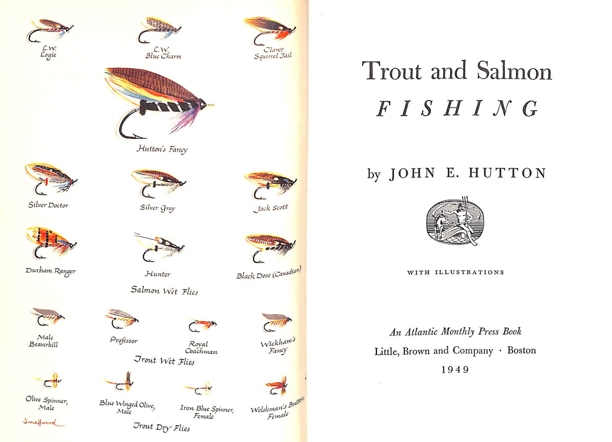 "Trout And Salmon Fishing" 1949 HUTTON, John E.