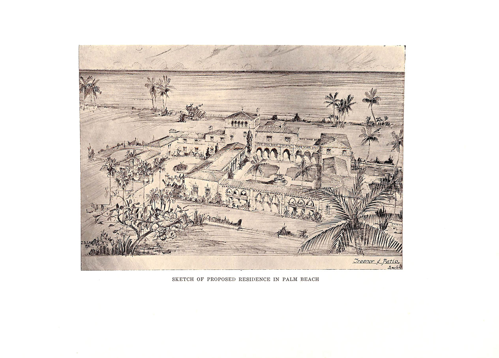 "Recent Florida Work by Treanor & Fatio: Architects" 1932 (SOLD)