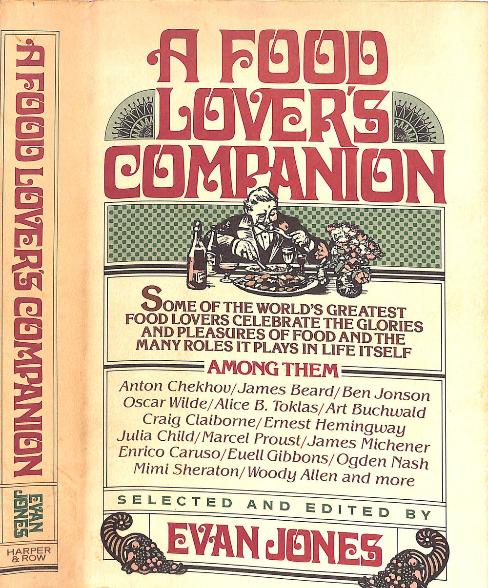 "A Food Lover's Companion" 1979 JONES, Evan
