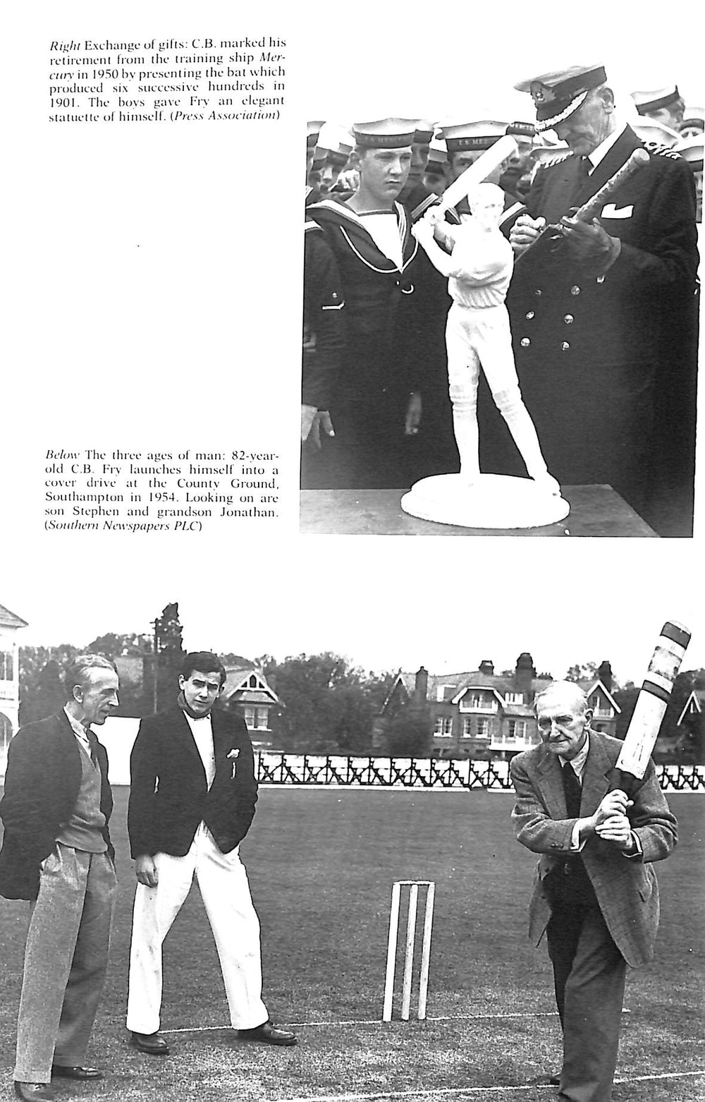 "C.B. The Life Of Charles Burgess Fry" 1984 ELLIS, Clive