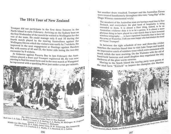 "Trumper: The Definitive Biography" 1985 SHARPHAM, Peter