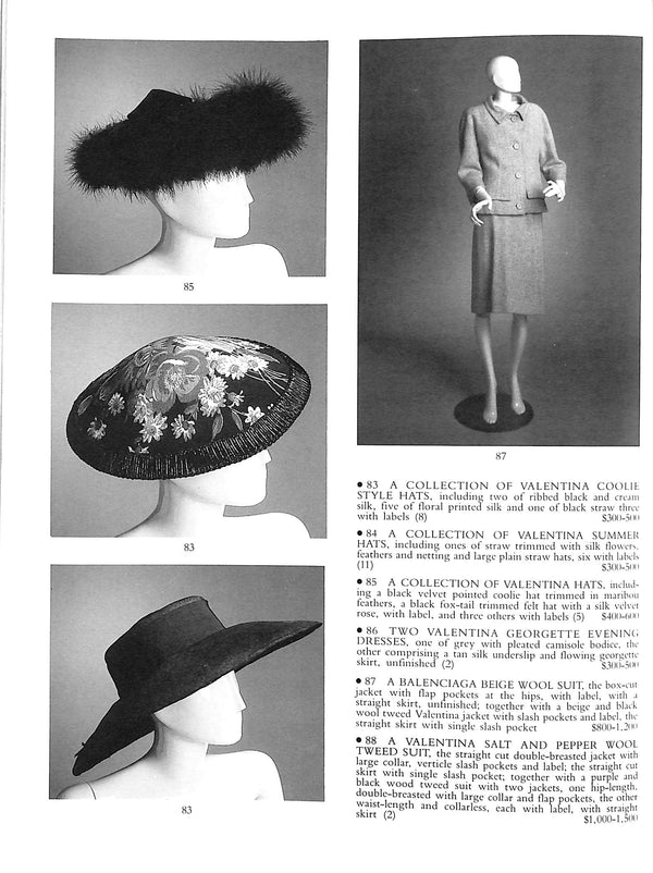 "Property From The Estate Of Valentina Schlee, New York" 1990