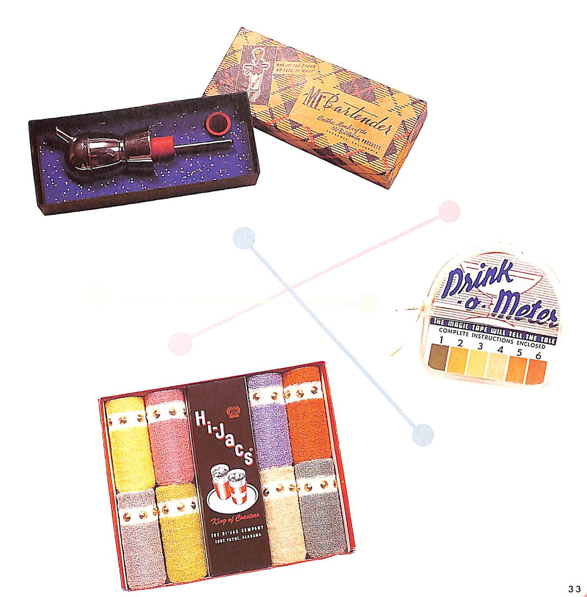 "Atomic Cocktails: Mixed Drinks For Modern Times" 1998 BROOKS, Karen,