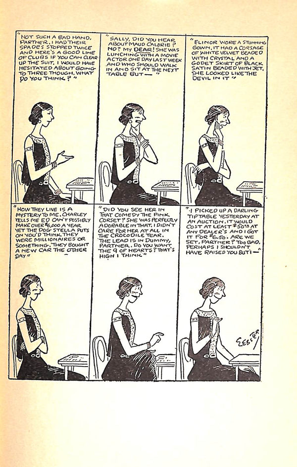 "Webster's Bridge: Thirty-Six Cartoons" 1924 WEBSTER, H.T. and JOHNSTO