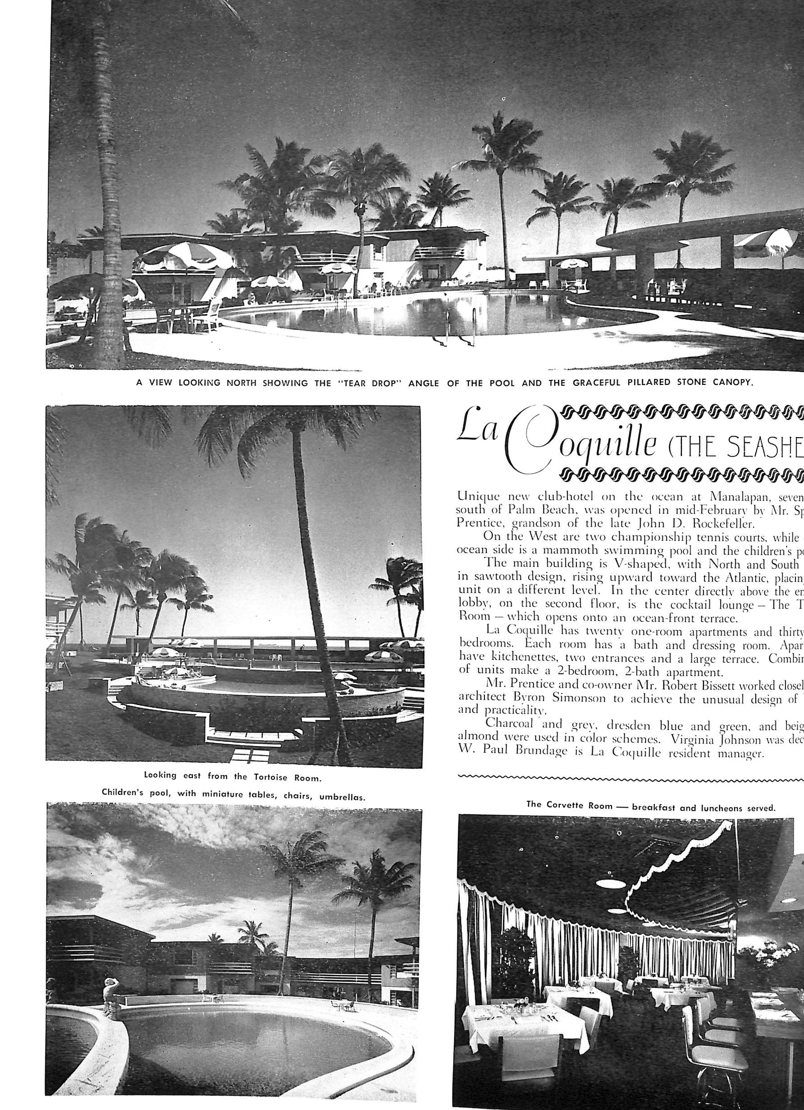 Palm Beach Life Magazine March 19, 1954